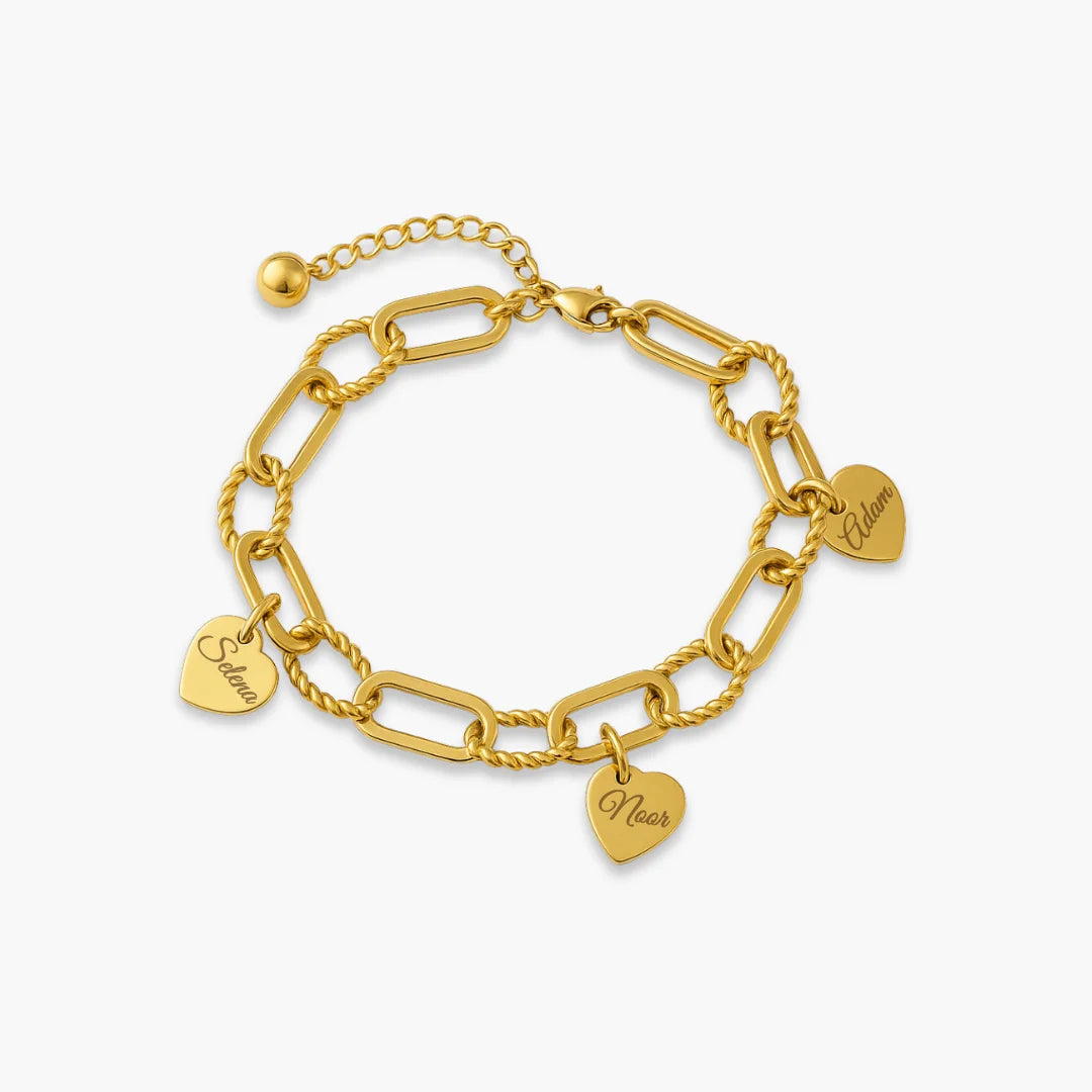 Always Connected - Name Bracelet – LINAH Amsterdam